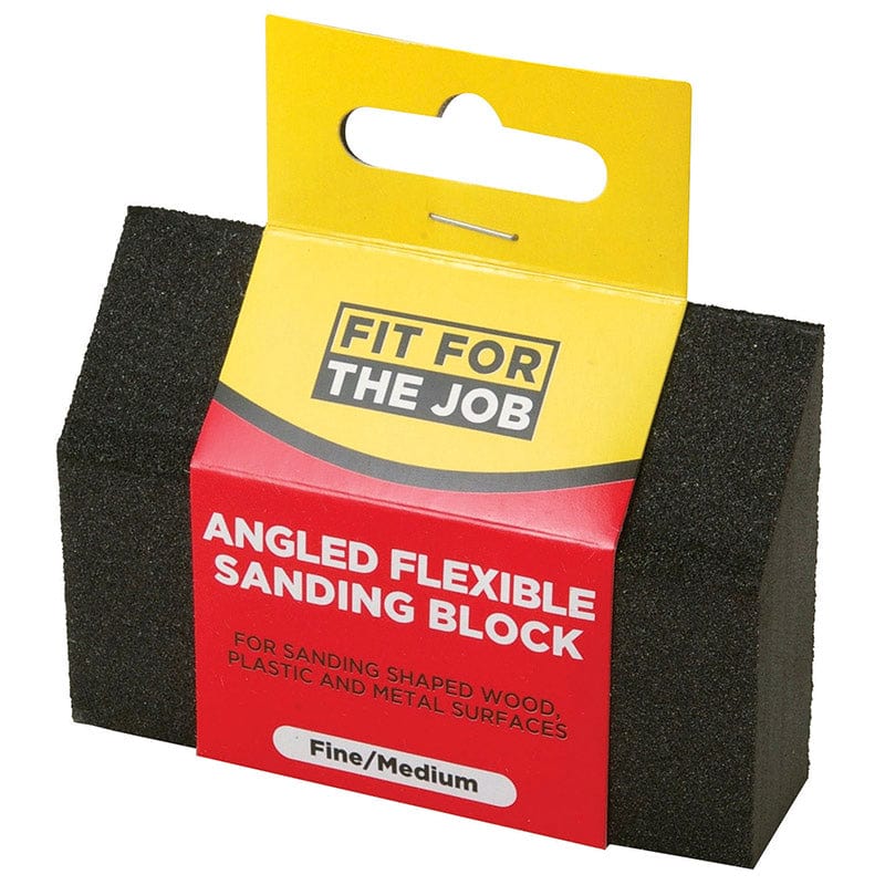 FFJ Fine / Medium Angled Flexible Sanding Block - PPE Work Solutions