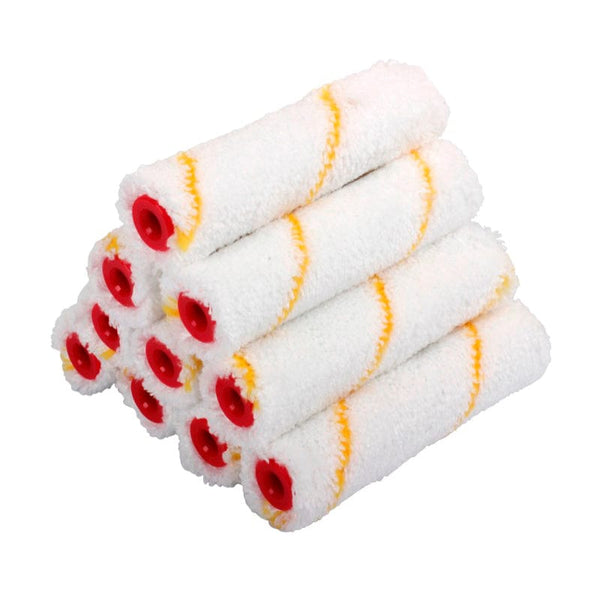 ProDec Advance 4" Short Pile Microfibre Mini Rollers - 10 Pack - PPE ...